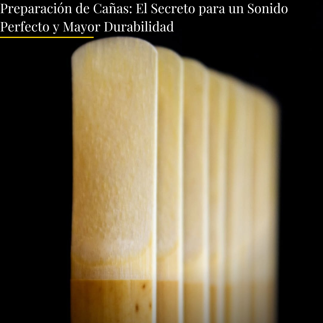 Preparación de Cañas: El Secreto para un Sonido Perfecto y Mayor ...